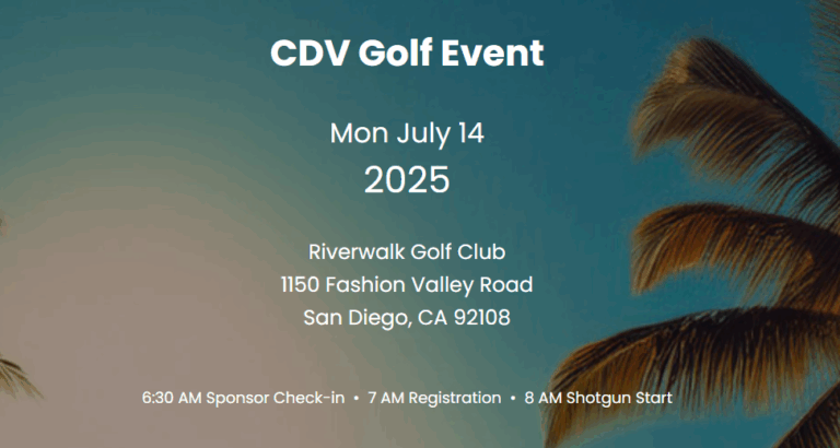 CDV Golf Event – Riverwalk Golf Club